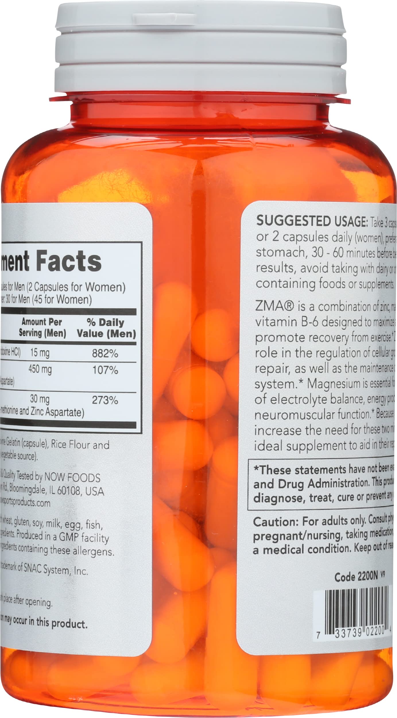 800 mg ZMA for better sleep