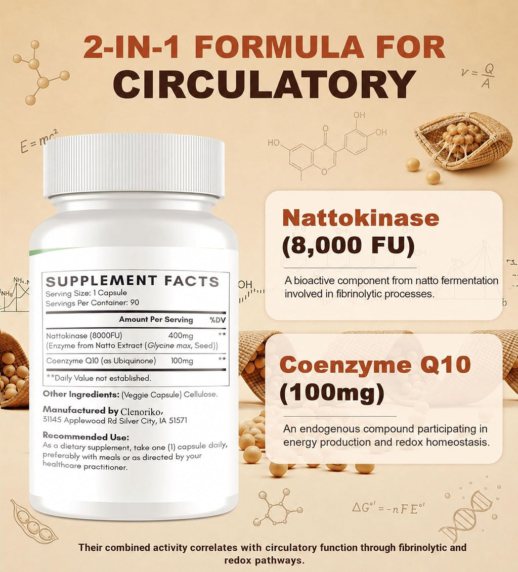 8000 FU Nattokinase benefits