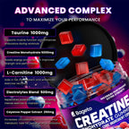 8000 mg creatine gummies for athletes