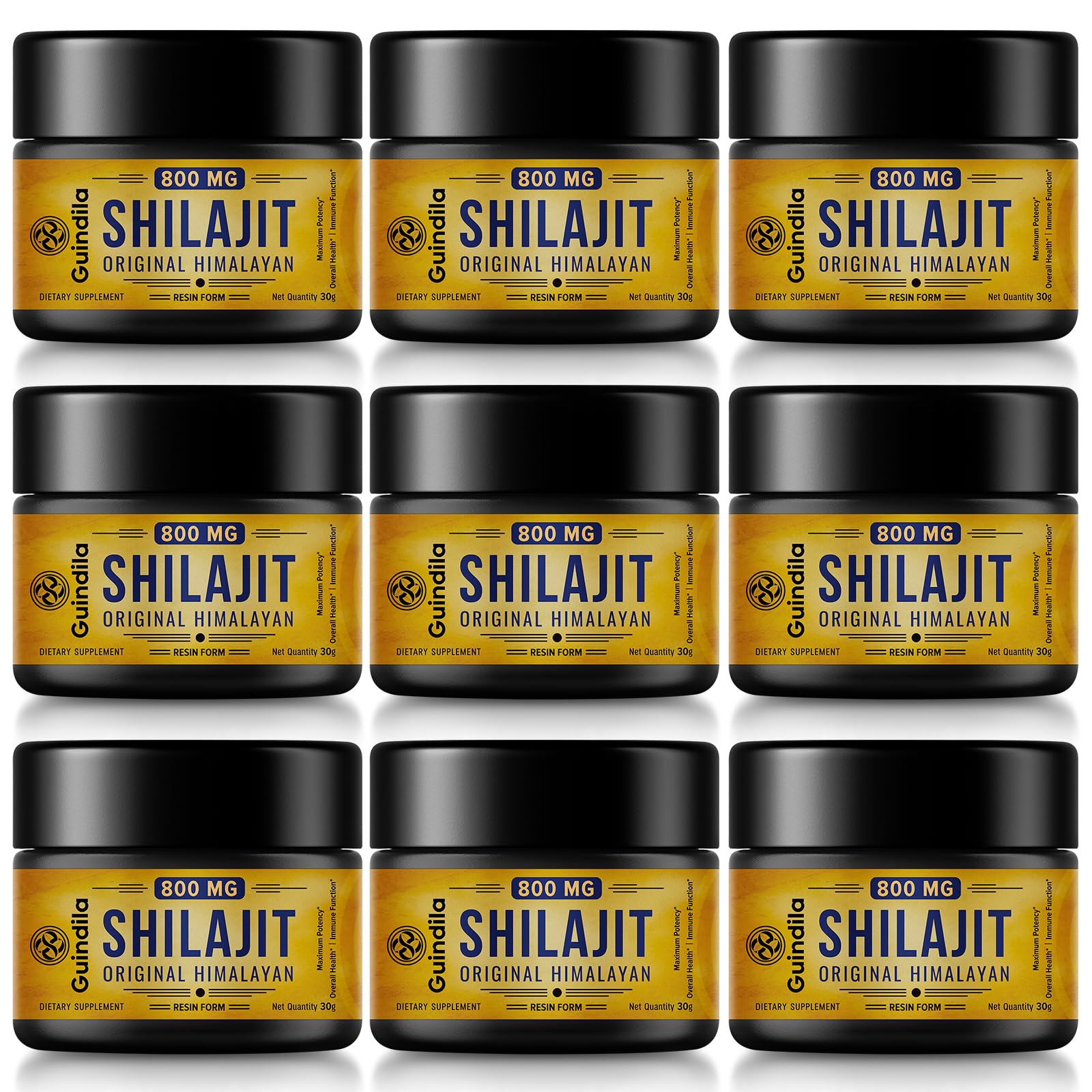 800mg Shilajit trace minerals supplement