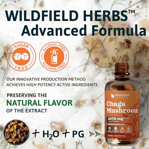 84 servings chaga mushroom extract