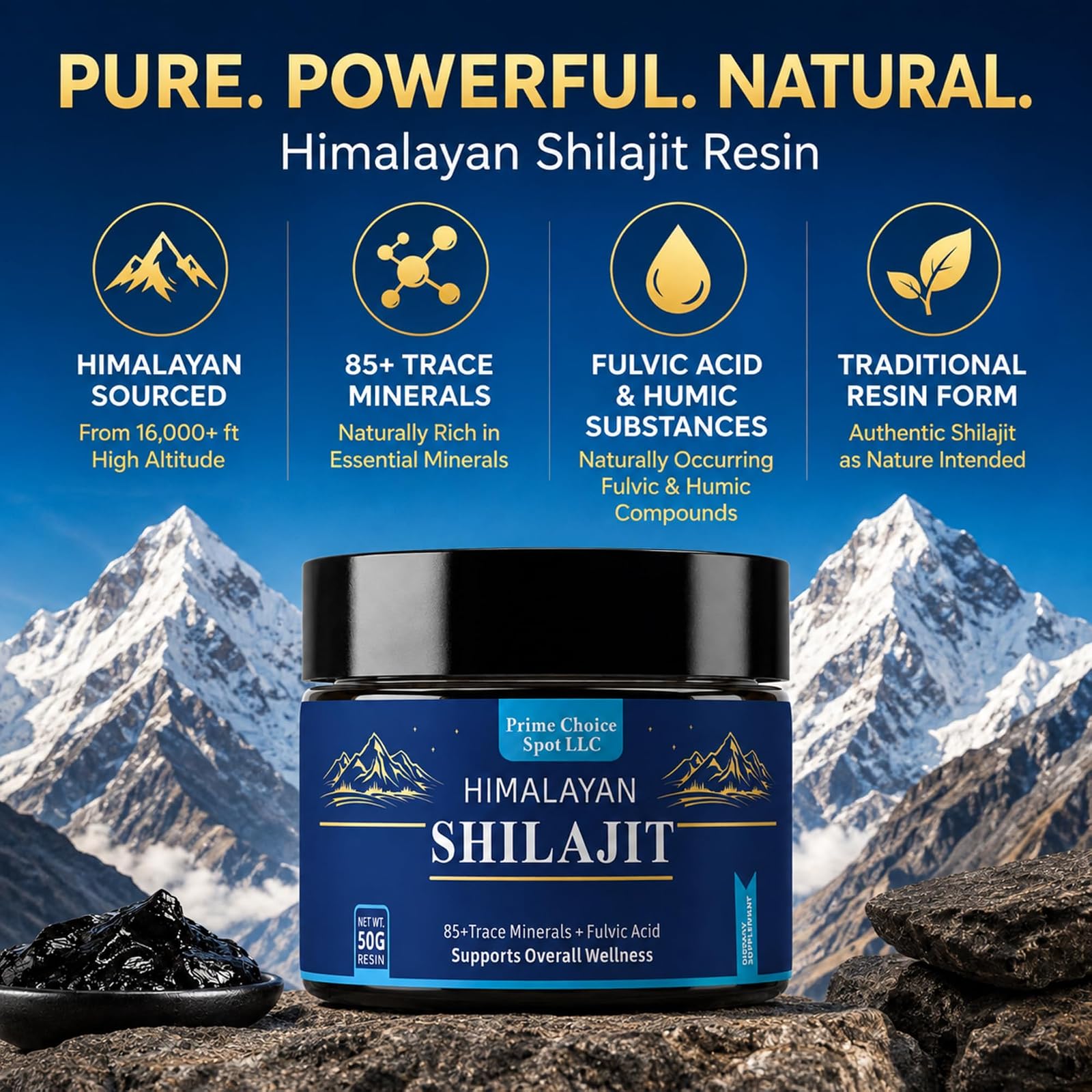 85+ minerals for wellness