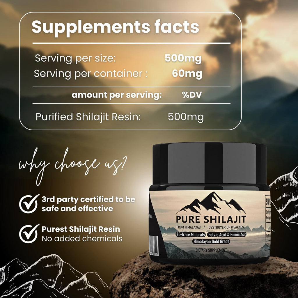 85+ trace minerals for vitality