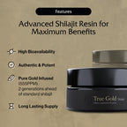 85+ trace minerals in Shilajit
