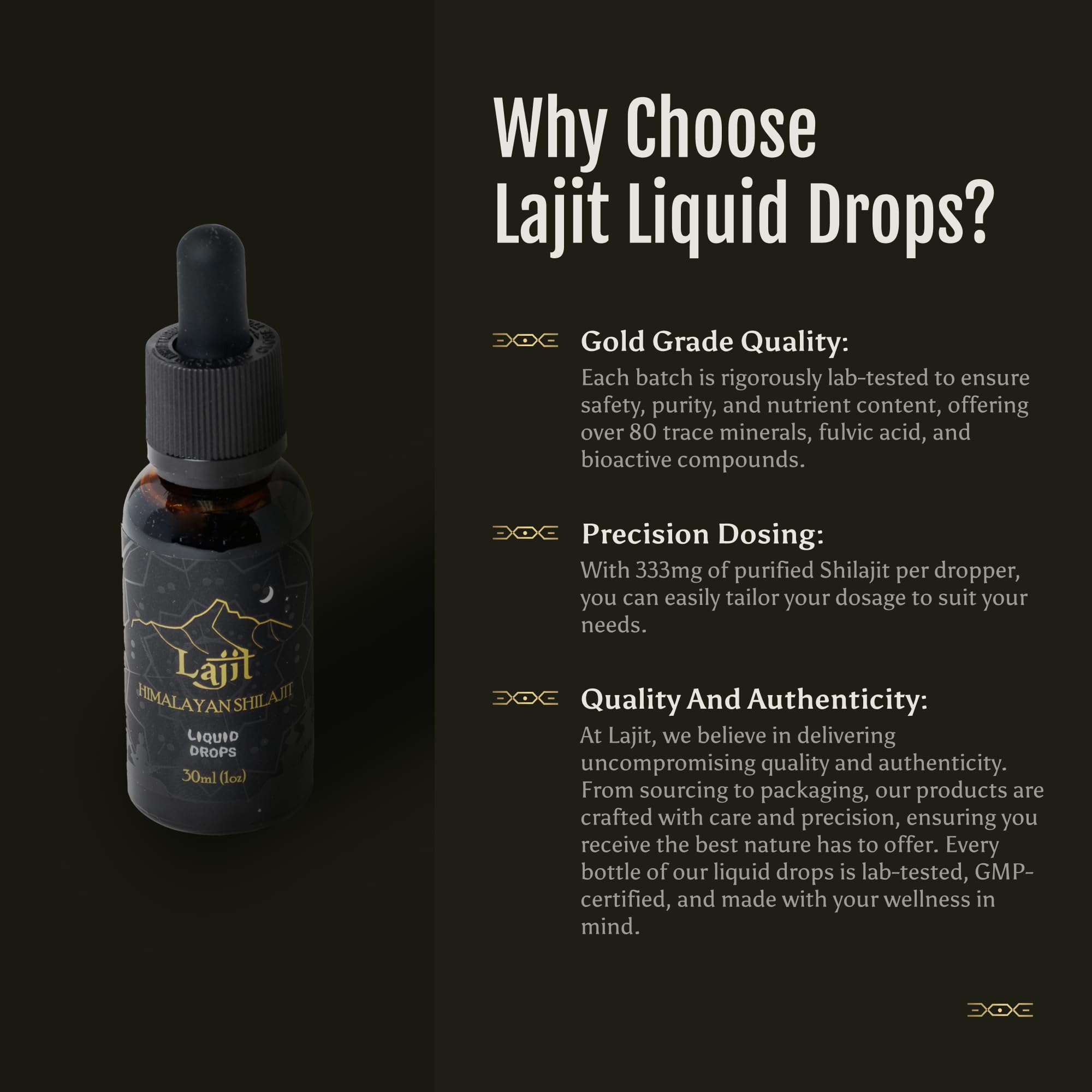 85+ trace minerals in shilajit