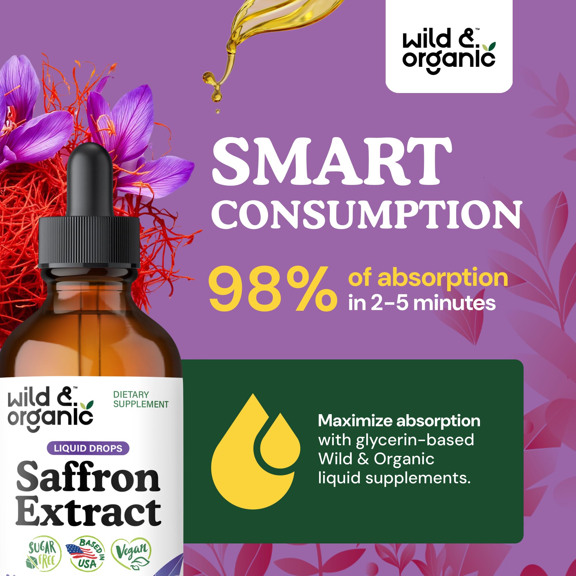 88.5 mg saffron drops for relaxation