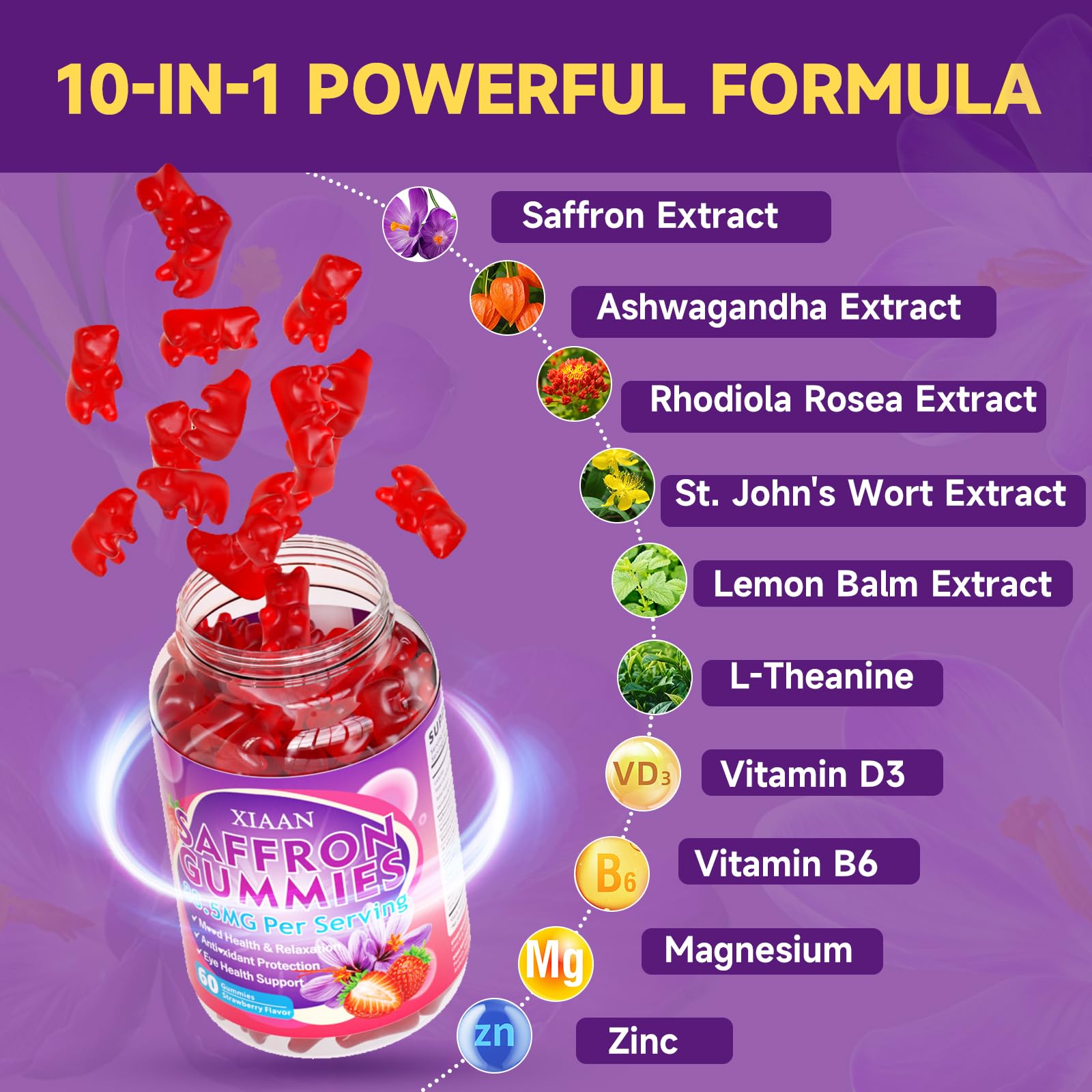 88.5 mg saffron herbal blend