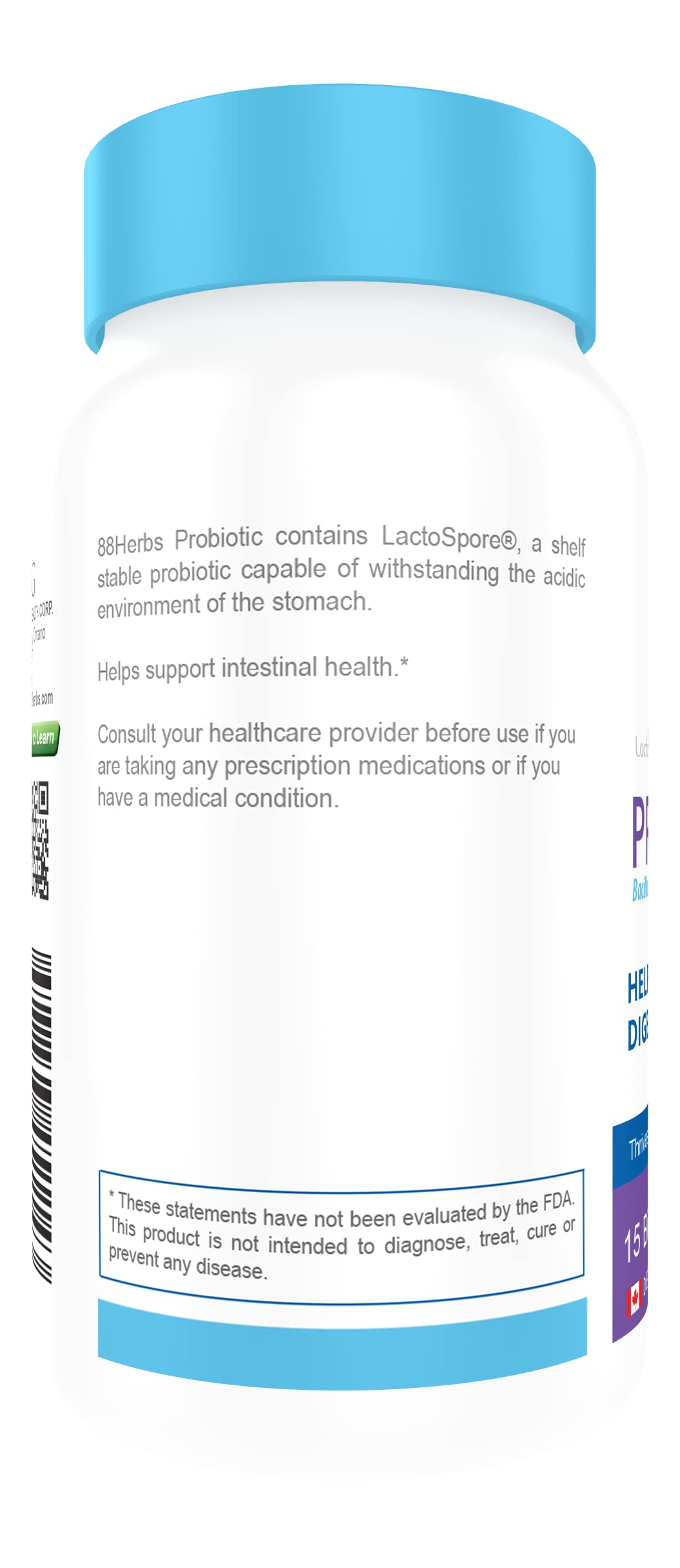 88herbs probiotics for digestive health