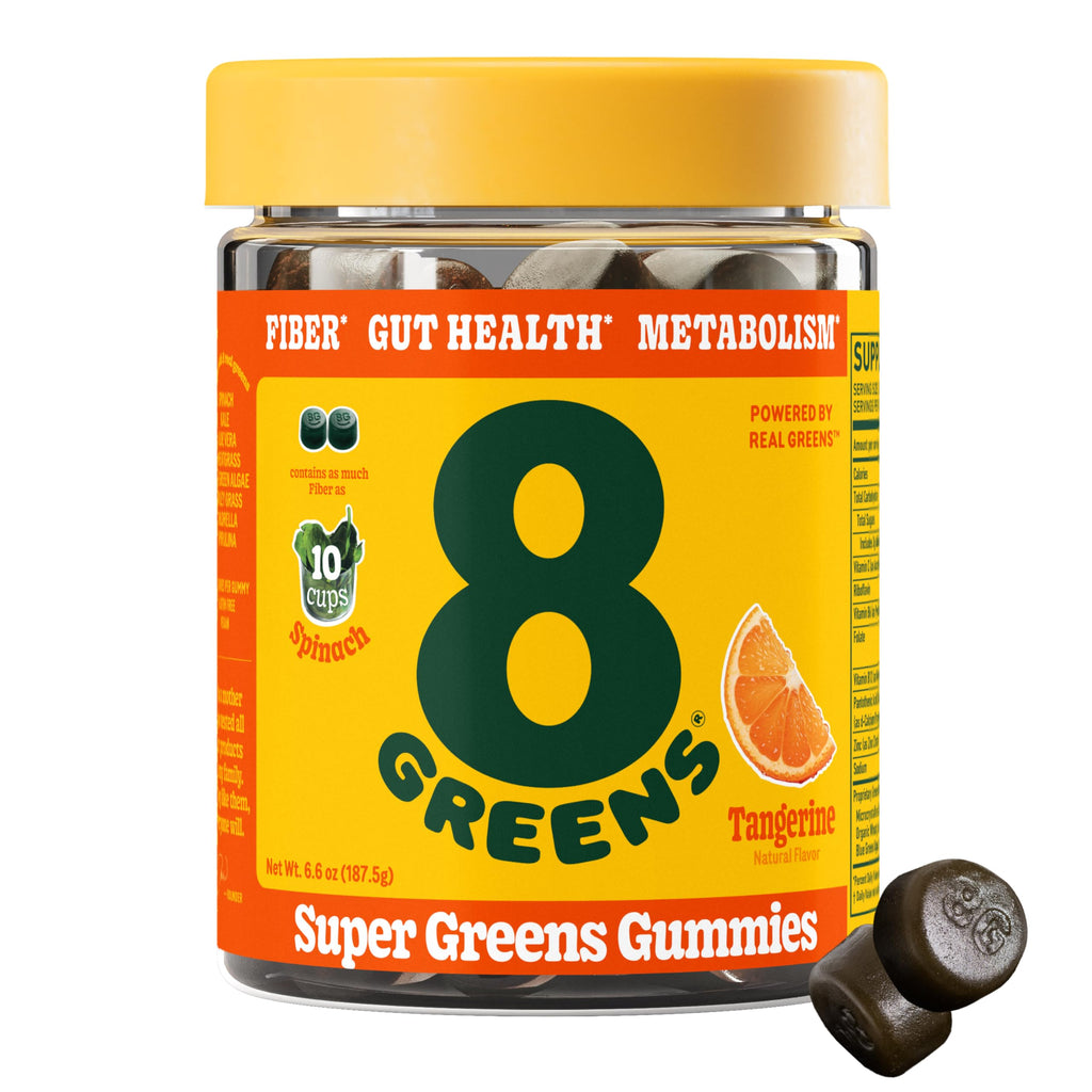 8Greens chlorella gummies for gut health