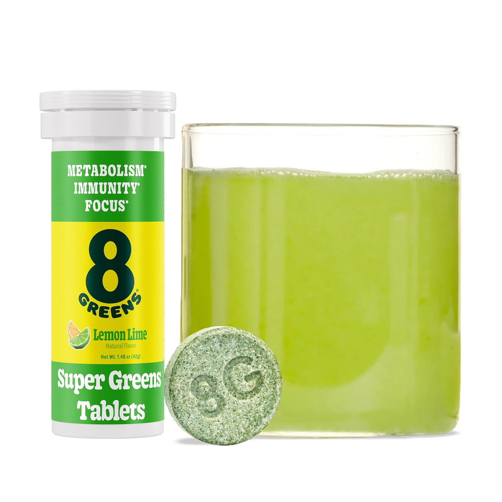 8Greens effervescent multivitamins for energy