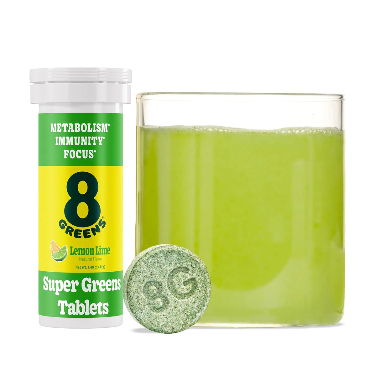 8Greens effervescent multivitamins for energy
