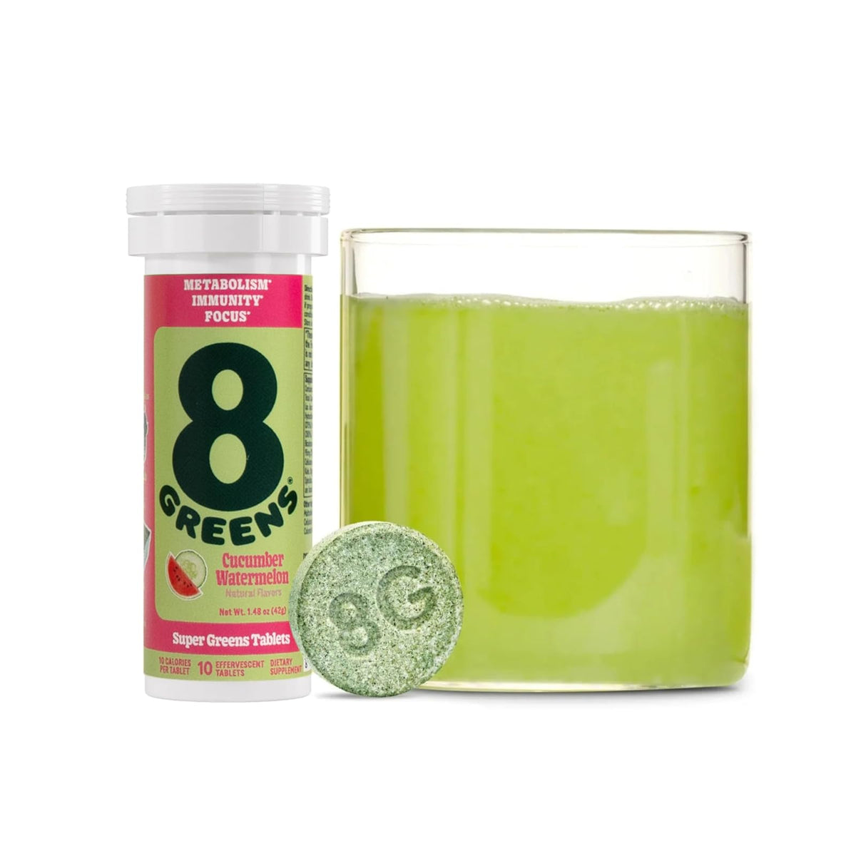 8Greens effervescent tablets for hydration