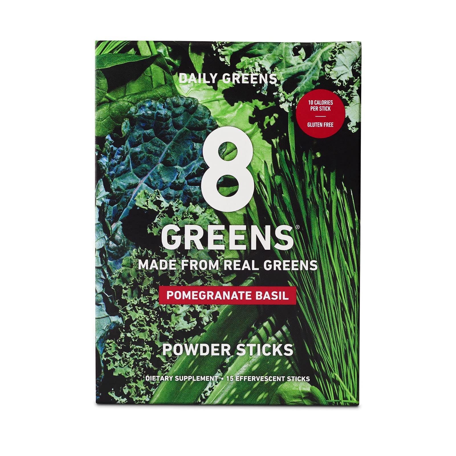 8Greens pomegranate basil powder sticks