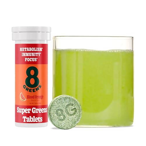 8Greens Supergreens tablets for energy