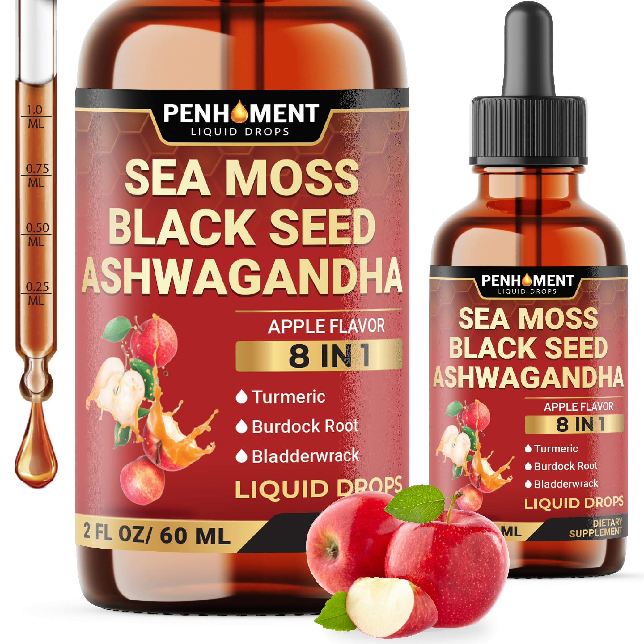 8in1 sea moss liquid drops