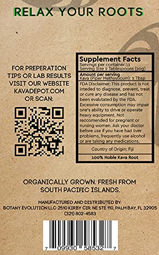 8oz kava kava for stress relief