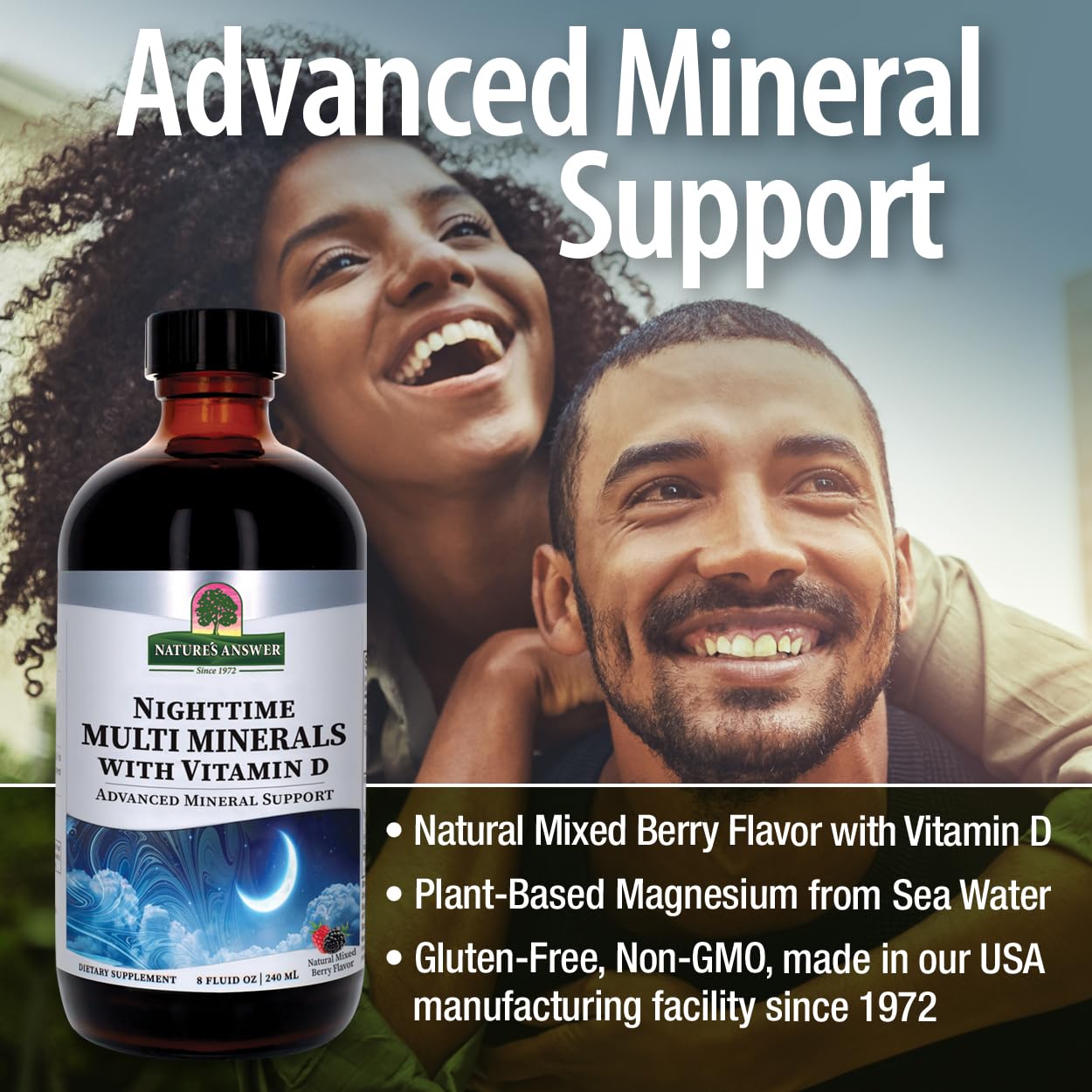 8oz liquid minerals for restful nights