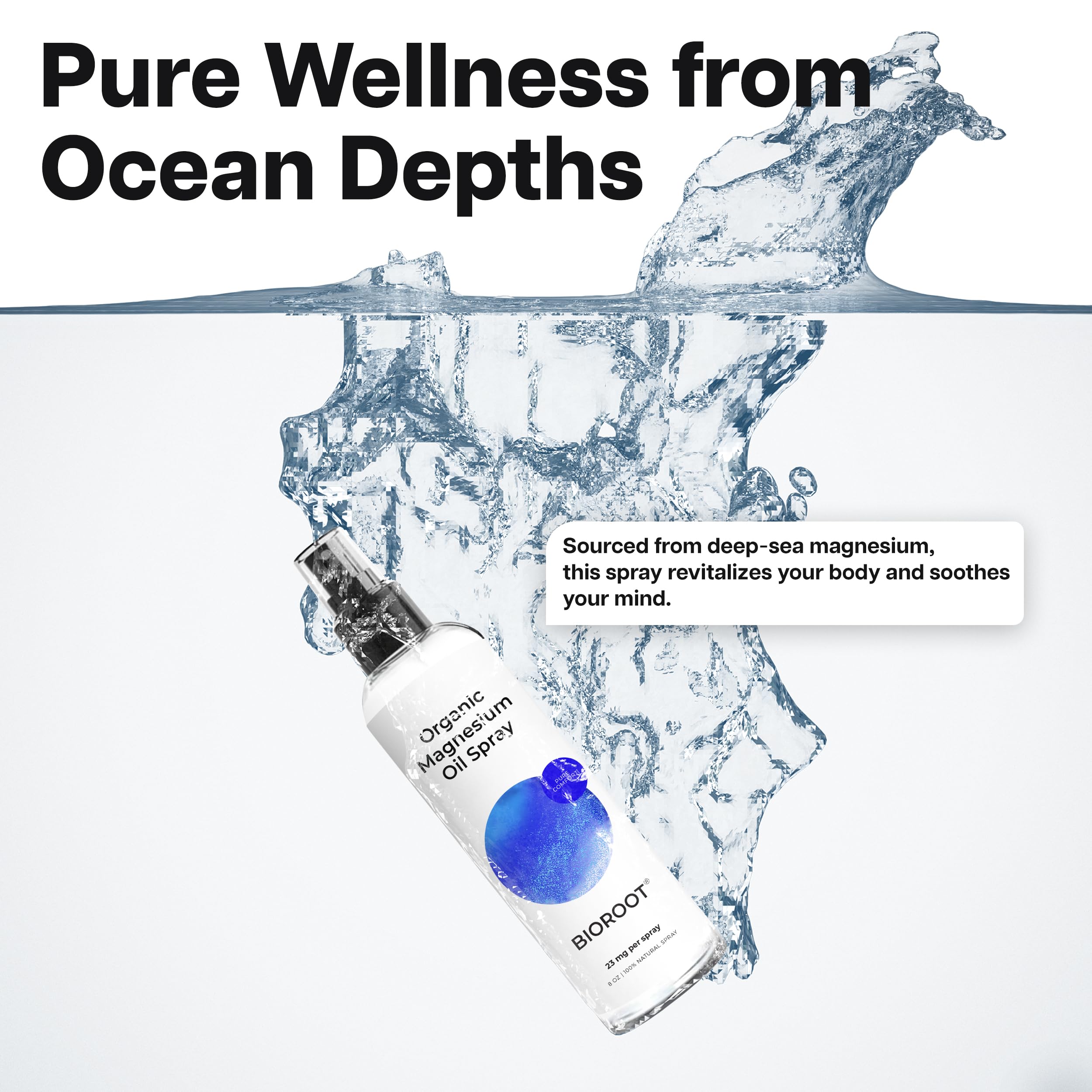 8oz magnesium spray for daily use