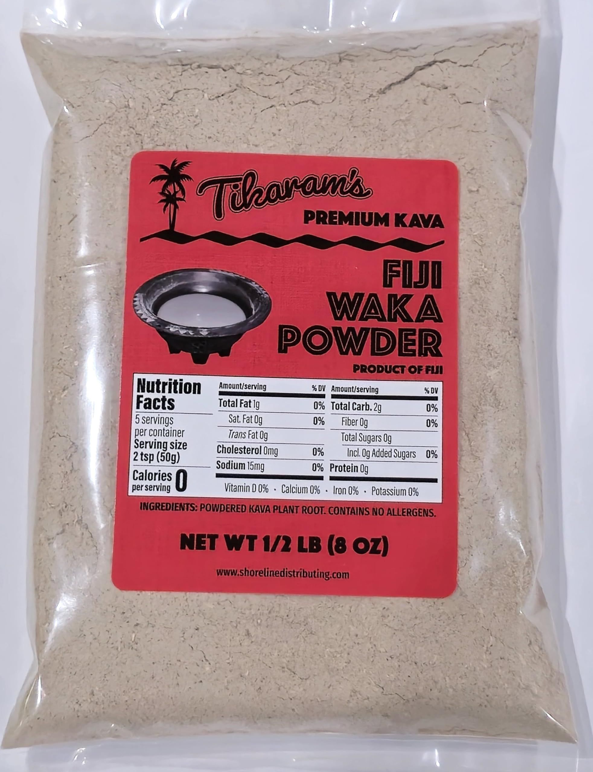 8oz Tikaram's kava kava package