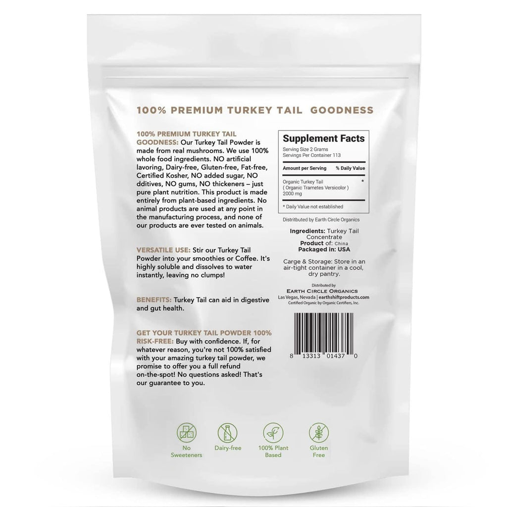 8oz turkey tail mushroom benefits
