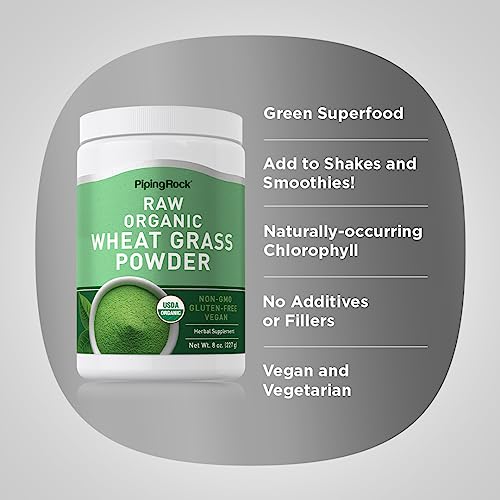 8oz wheatgrass powder for smoothies