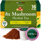 8X herbal tea caffeine free pods