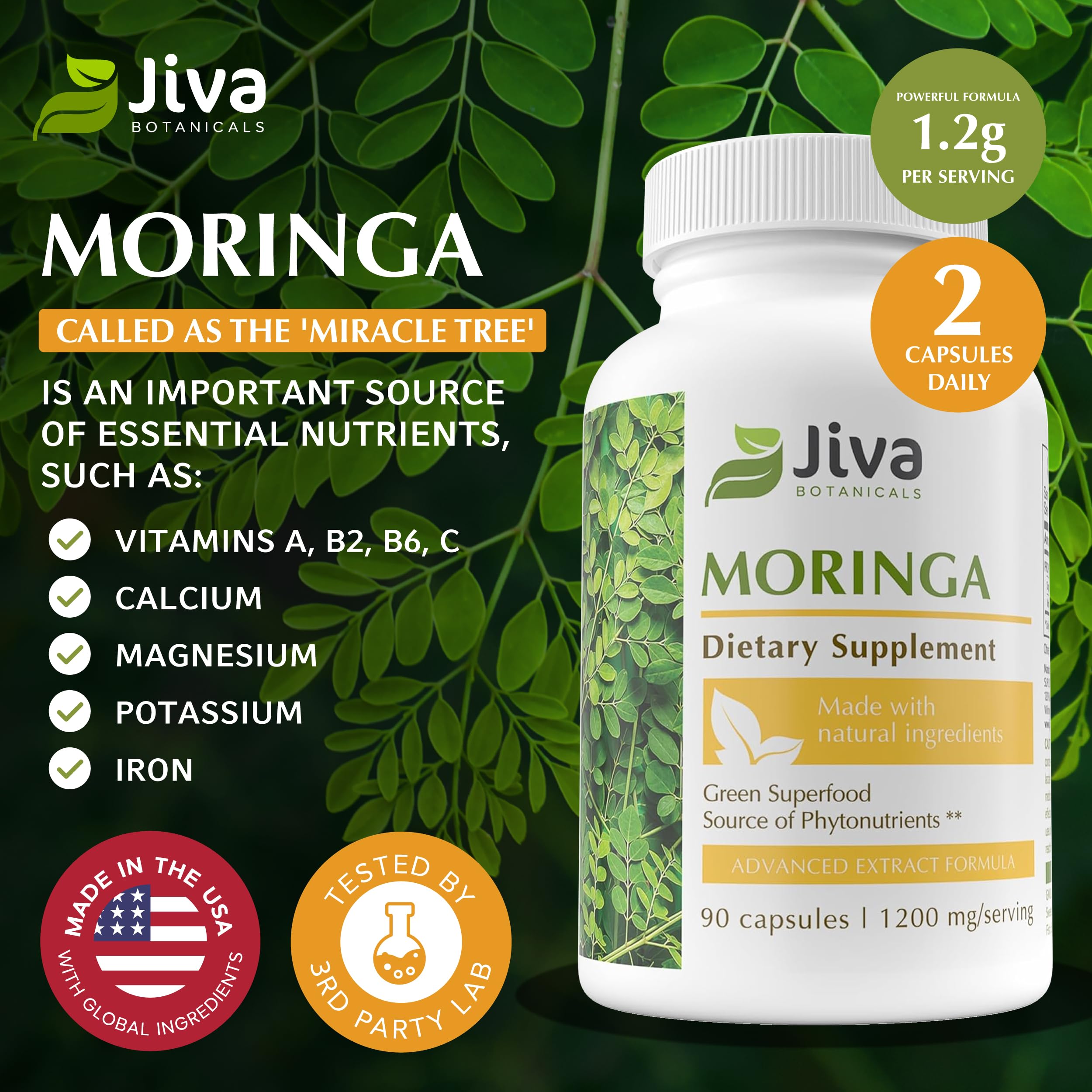 9 amino acids in moringa extract