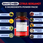 9-in-1 formula for cholesterol support