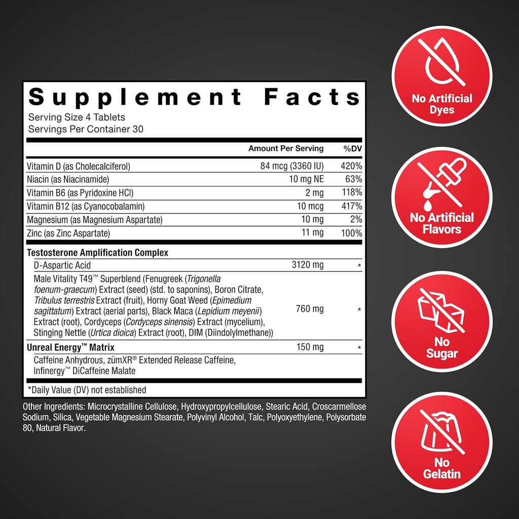 9-in-1 formula for optimal testosterone health