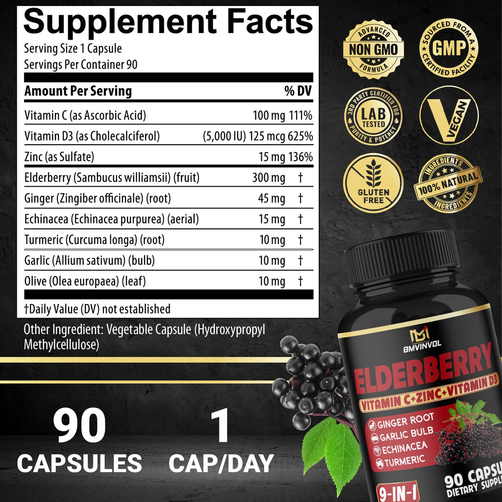 9-in-1 herbal elderberry formula