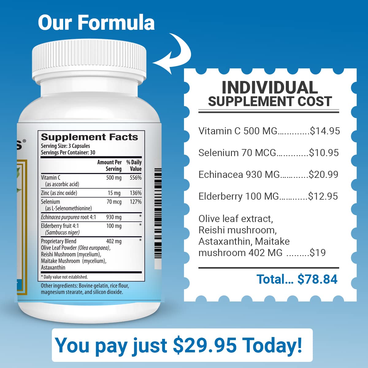 9-in-1 immune support with elderberry
