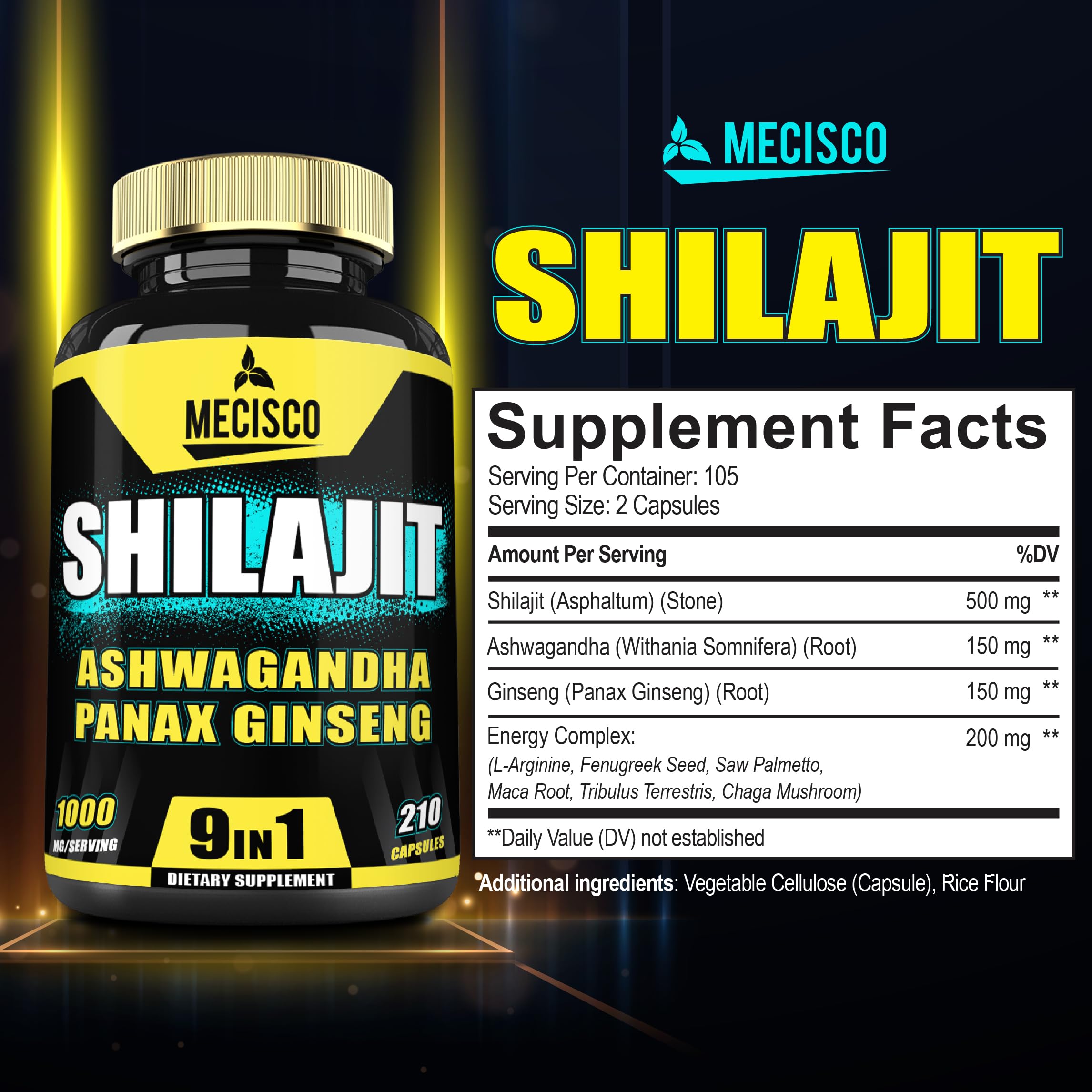 9-in-1 supplement with Ashwagandha benefits