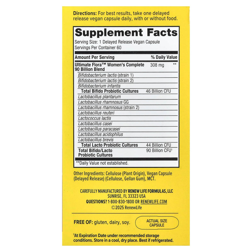 90 billion CFU digestive support