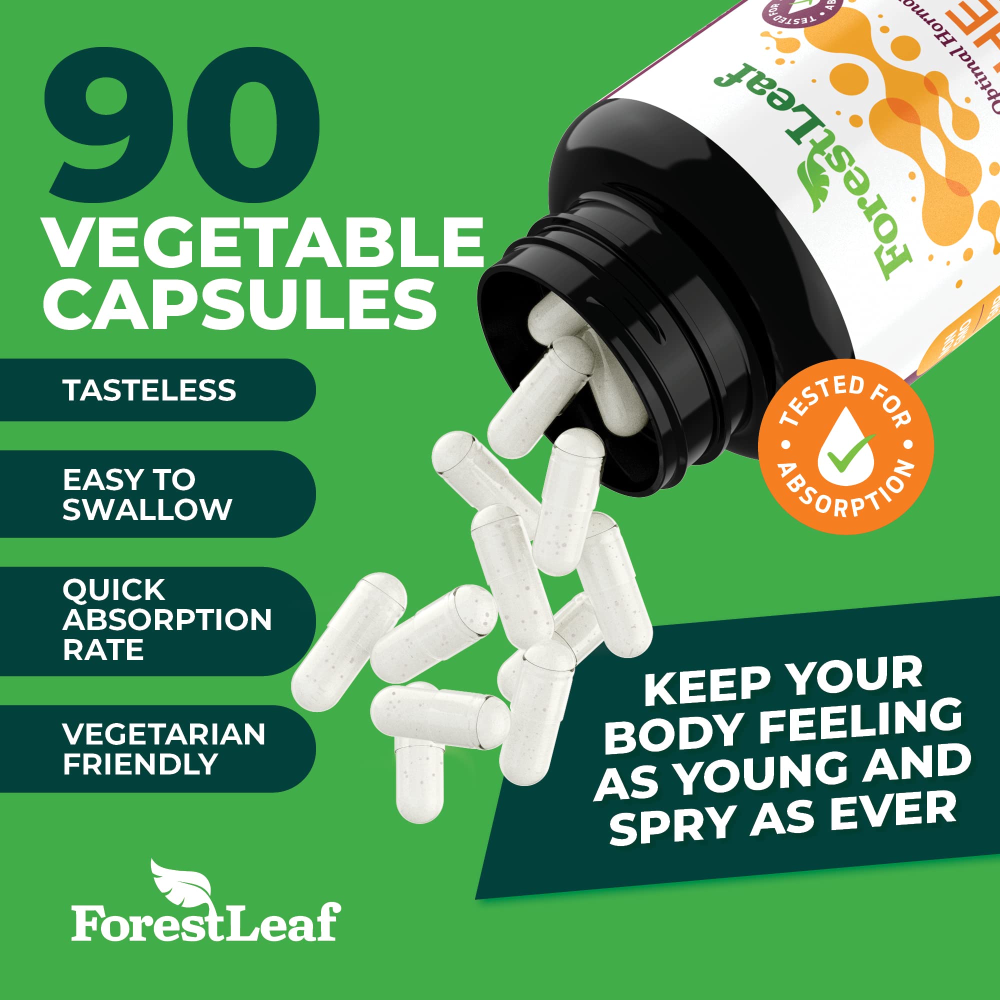 90 caps DHEA for daily wellness