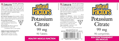 90 capsules for convenient potassium supply
