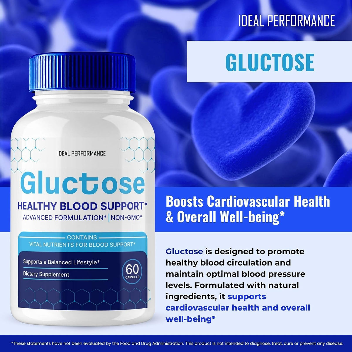 90 capsules for daily blood support