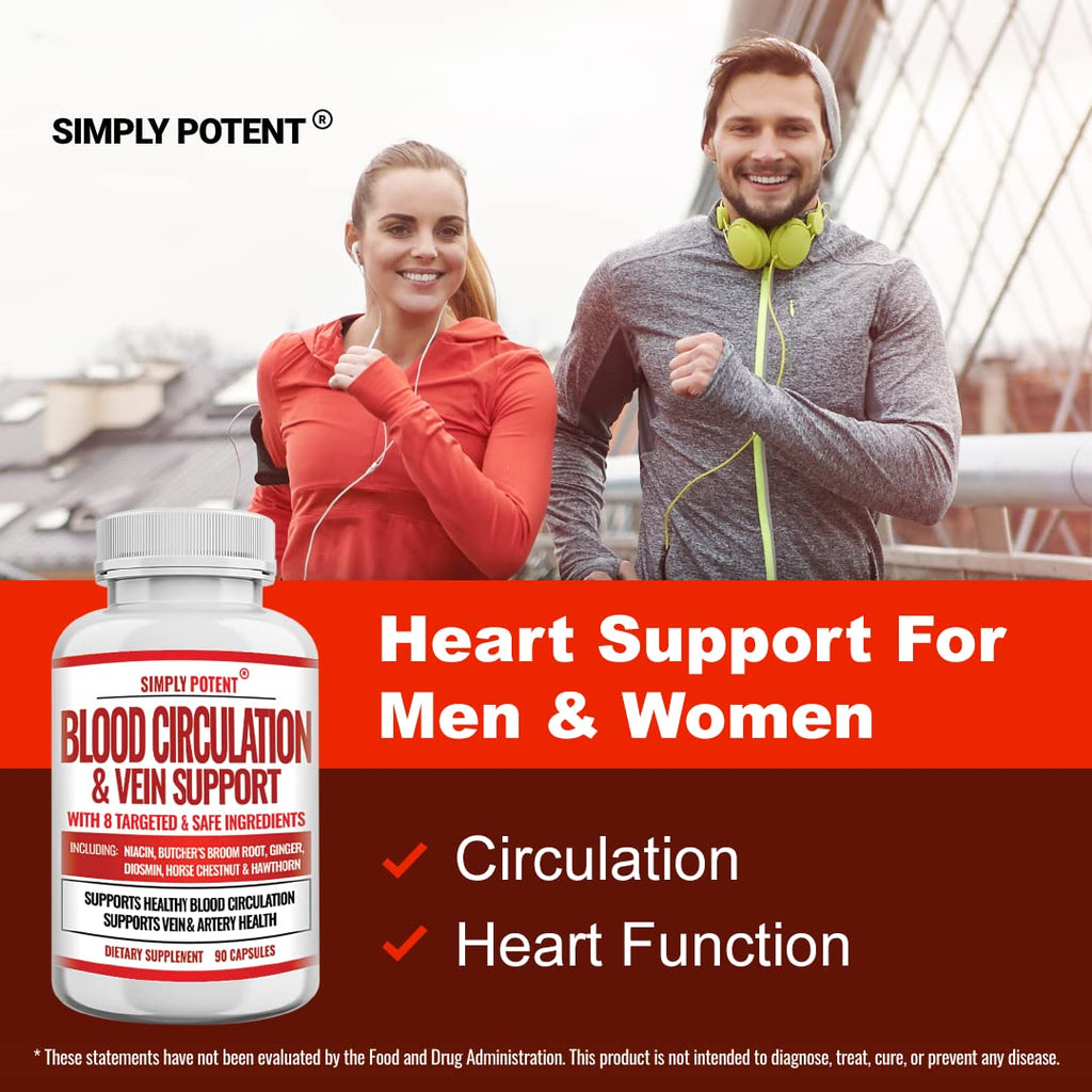 90 capsules for daily circulation health