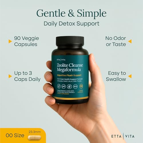 90 capsules for daily detox