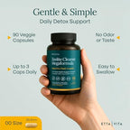 90 capsules for daily detox