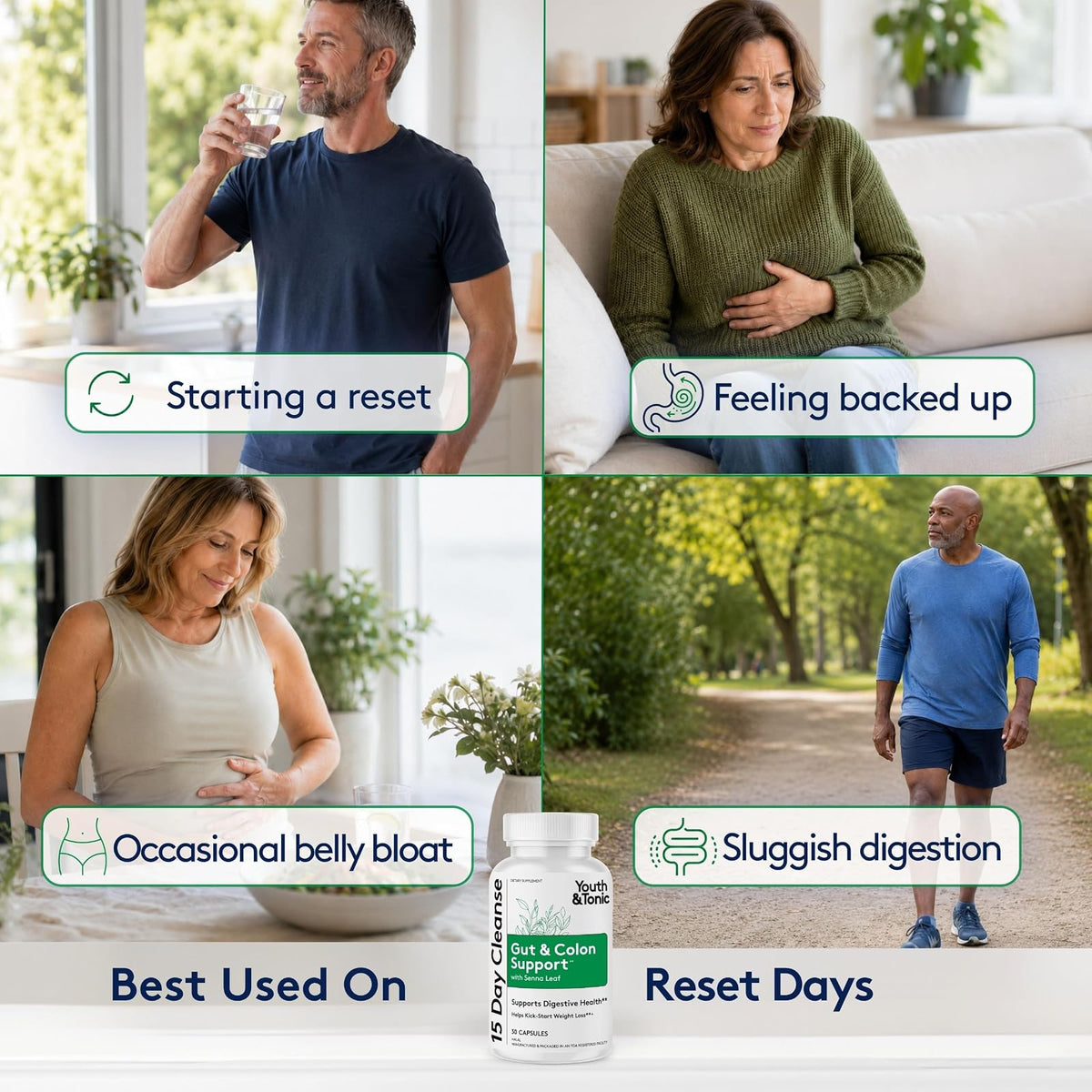 90 capsules for daily detox