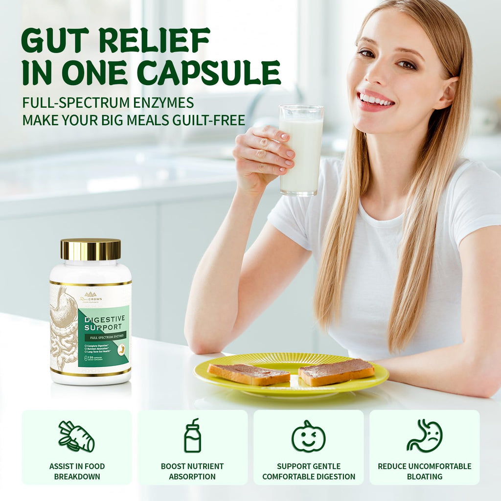 90 capsules for daily digestive health