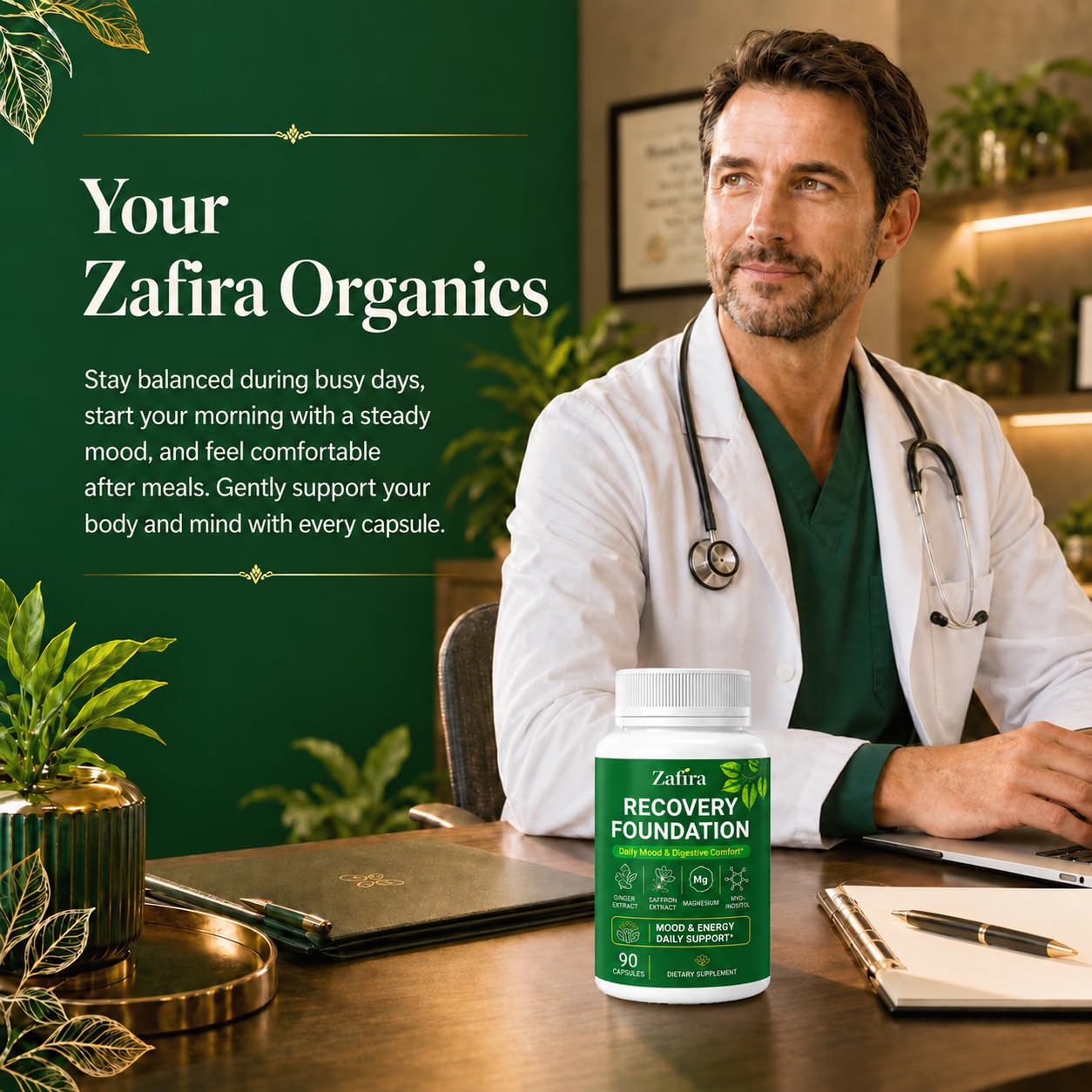 90 capsules for daily health support