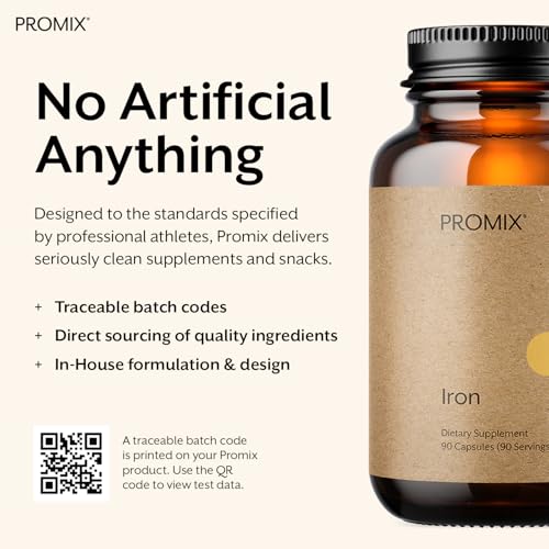 90 capsules for daily iron intake
