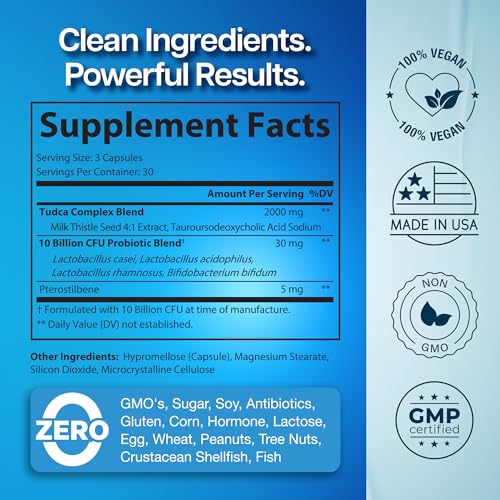 90 capsules for daily liver health
