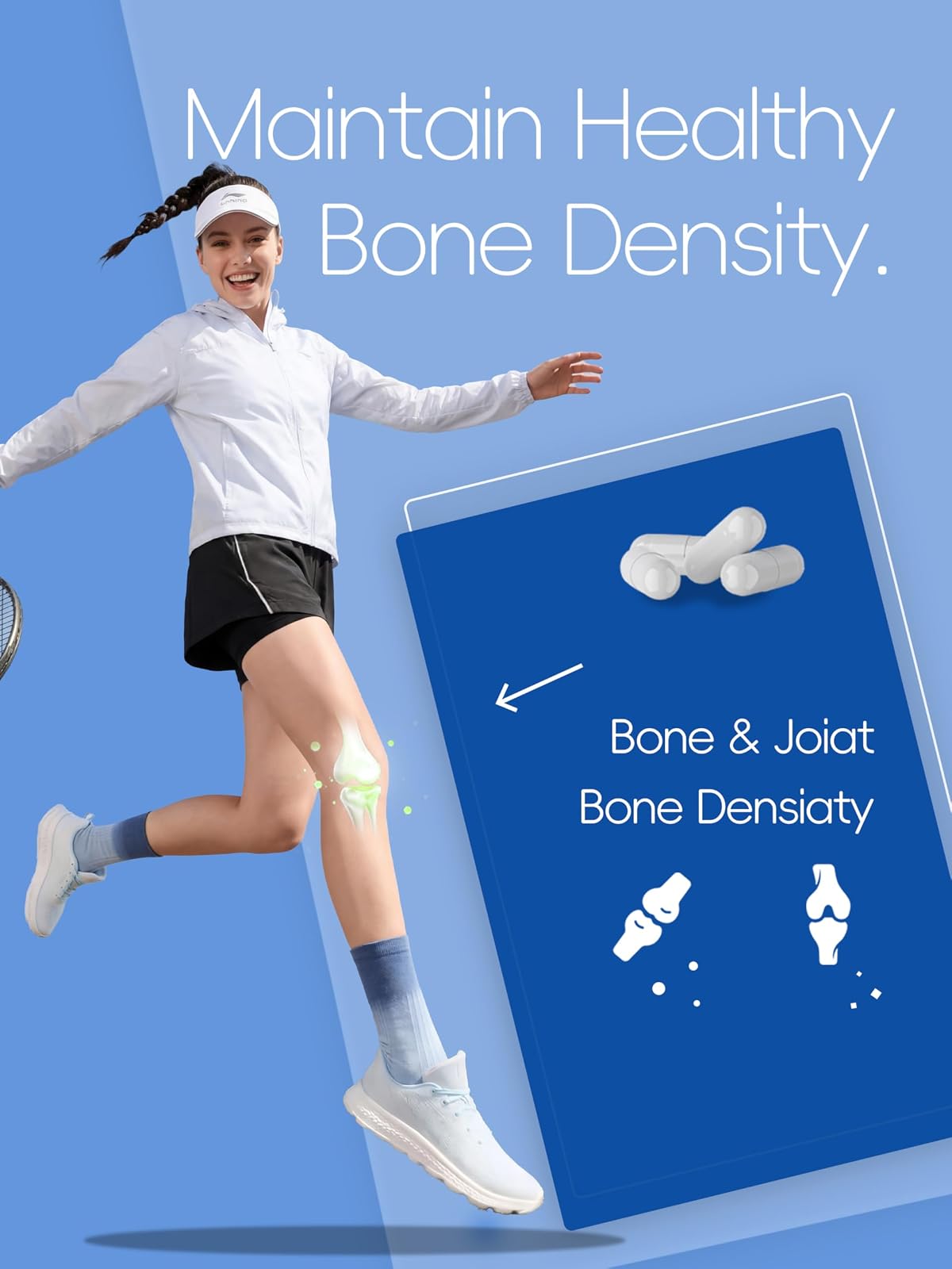 90 capsules for daily magnesium intake