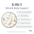 90 capsules for daily magnesium intake