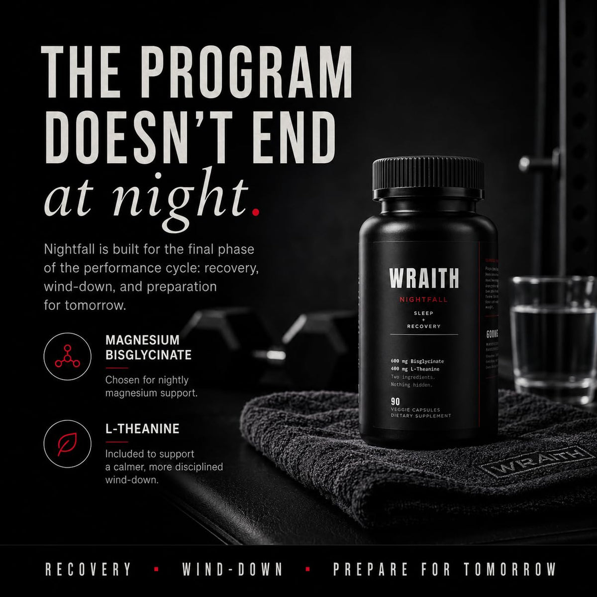 90 capsules for daily magnesium intake