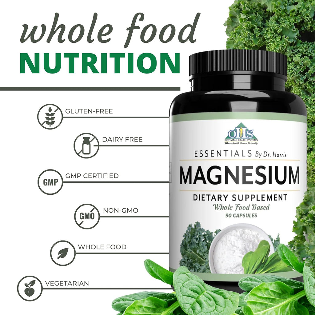 90 capsules for daily magnesium intake