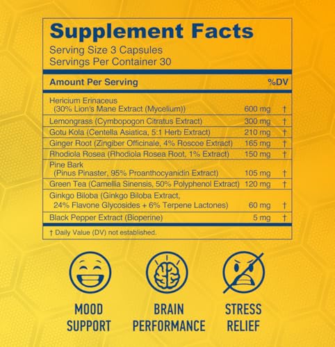 90 capsules for daily mood boost