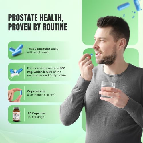 90 capsules for daily prostate care
